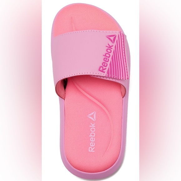 Reebok | Shoes | Reebok Memory Foam Slide Girls | Poshmark